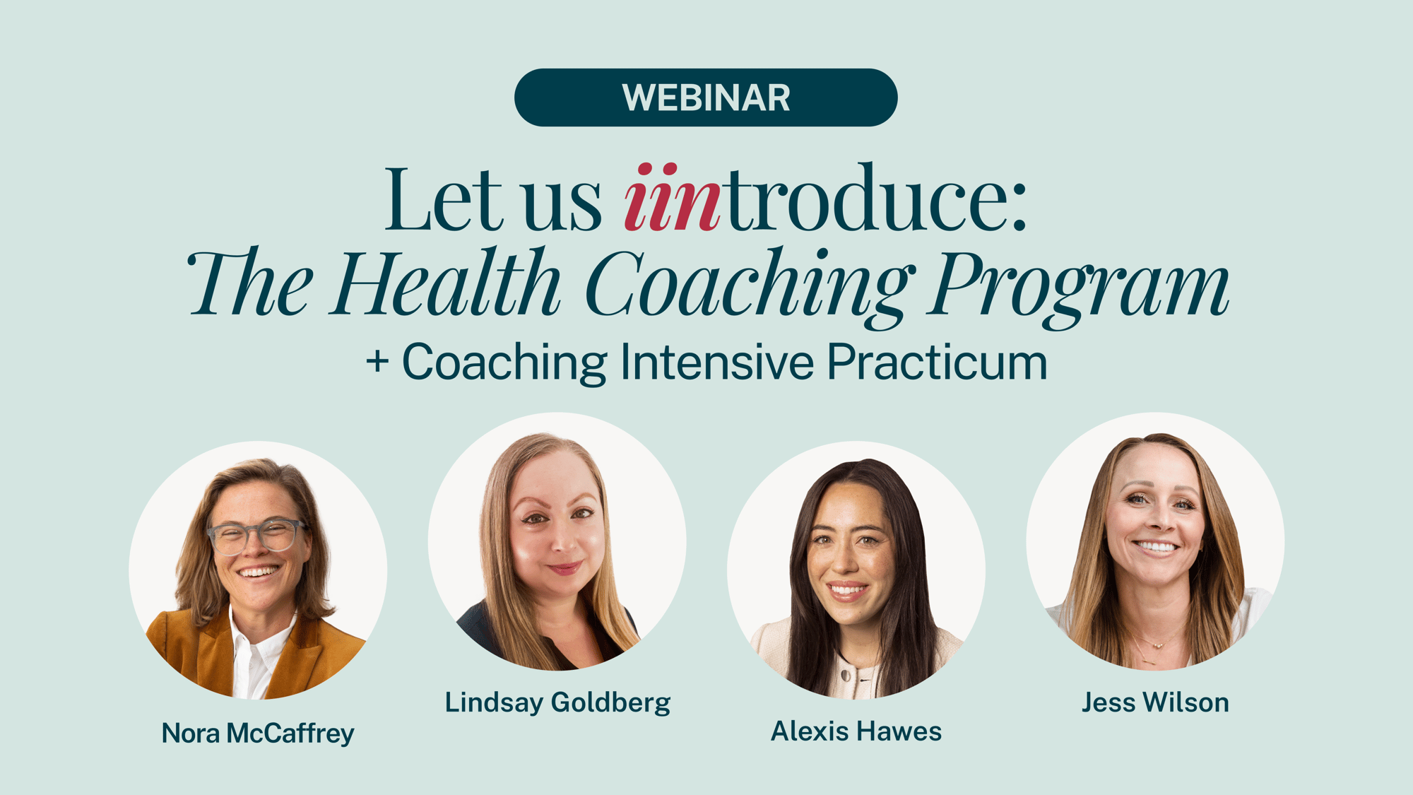 The Health Coach Training Program